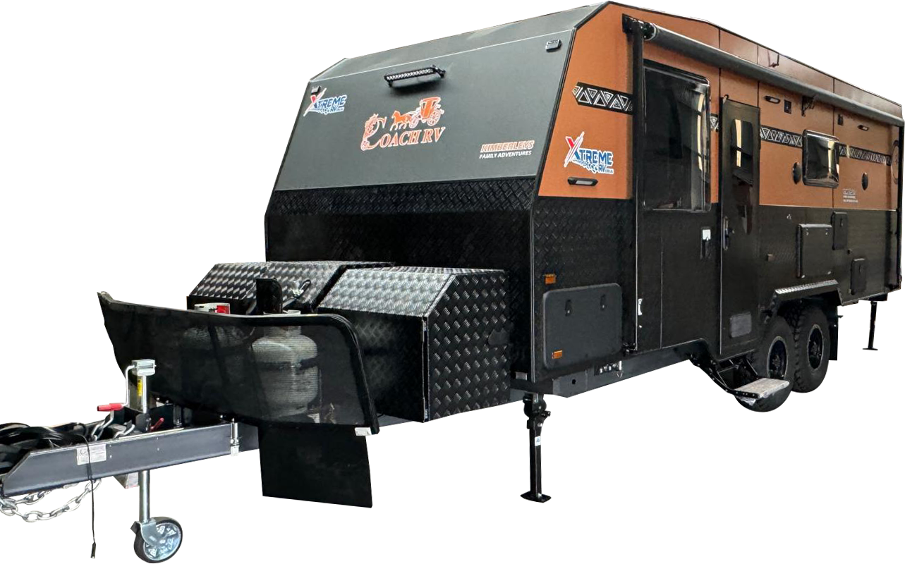 Dual Axle Semi Off road Van - Coach RV